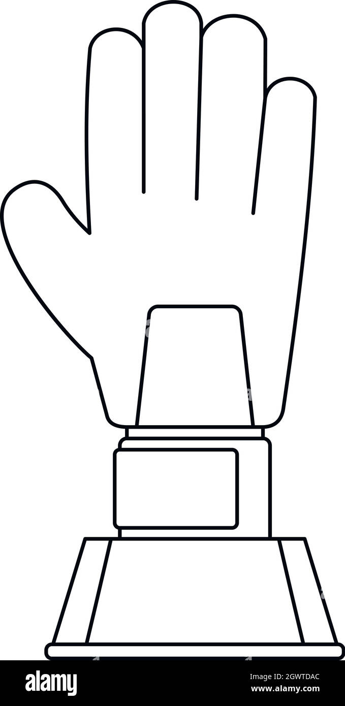 Hand move icon outline Stock Vector Images - Alamy