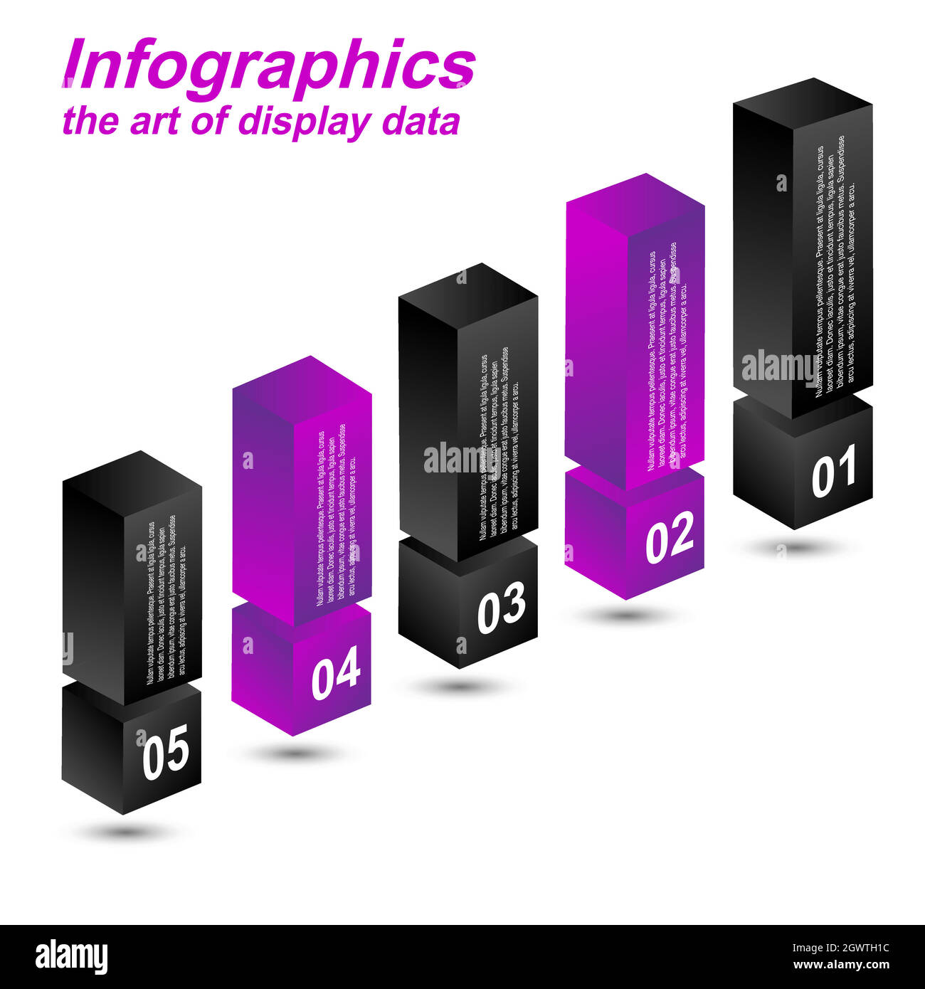 Infographic presentation hi-res stock photography and images - Alamy