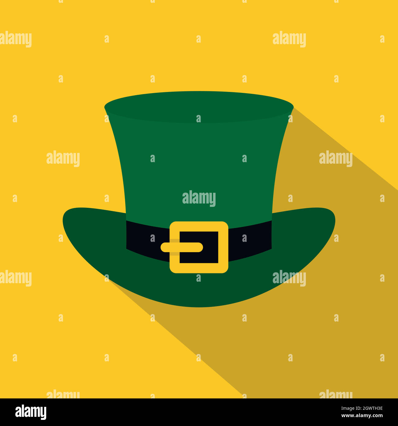 Leprechaun top hat saint Stock Vector Images - Alamy