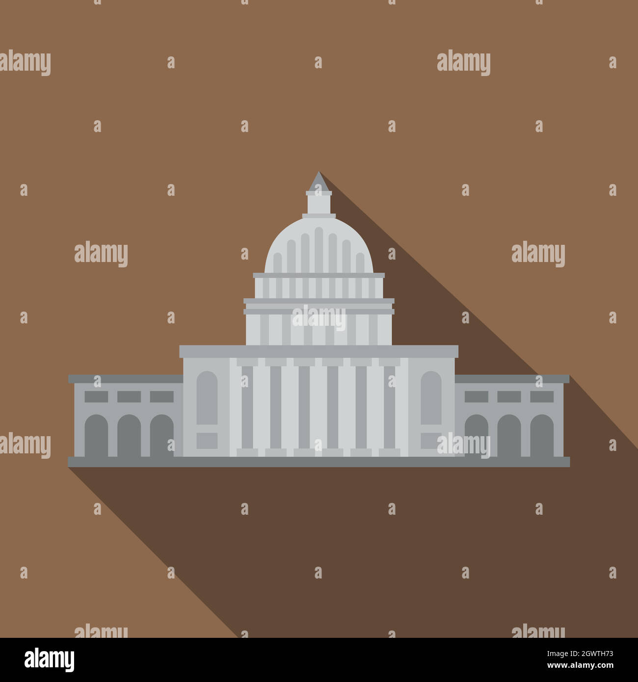 United states capitol logo Stock Vector Images - Alamy