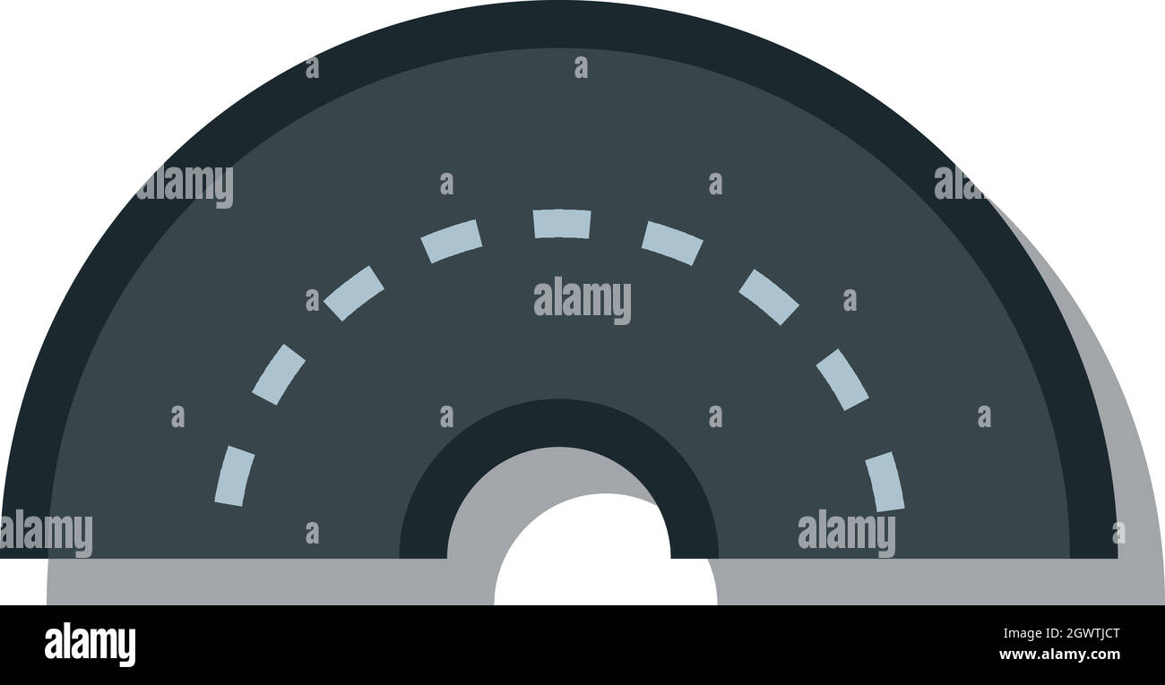 Round about road Stock Vector Images - Alamy