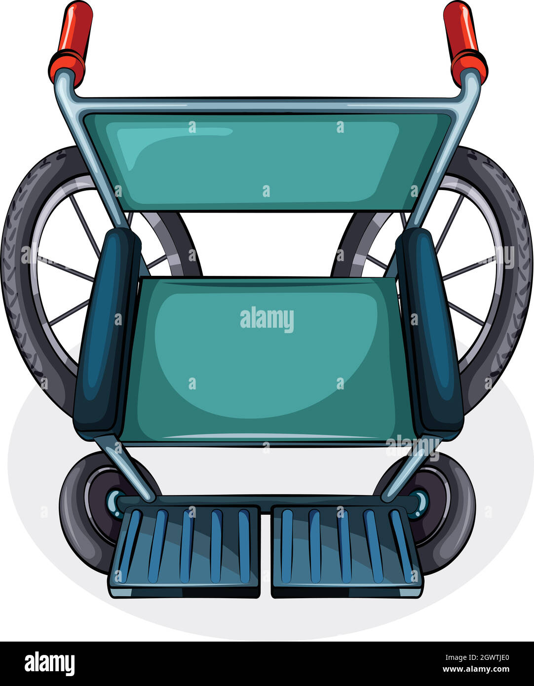 Rear view isolated image Stock Vector Images - Alamy