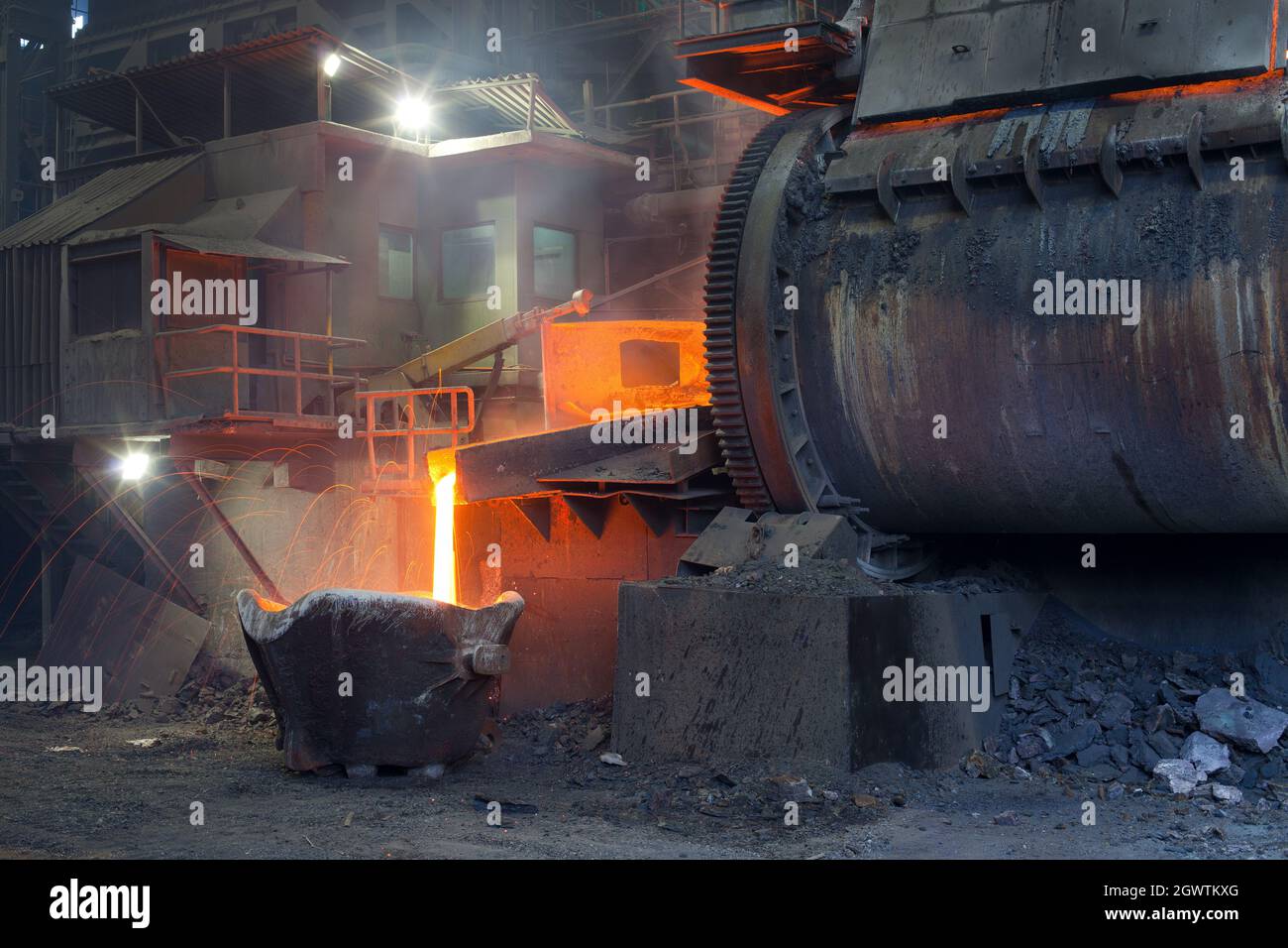 Copper smelter chile hi-res stock photography and images - Alamy