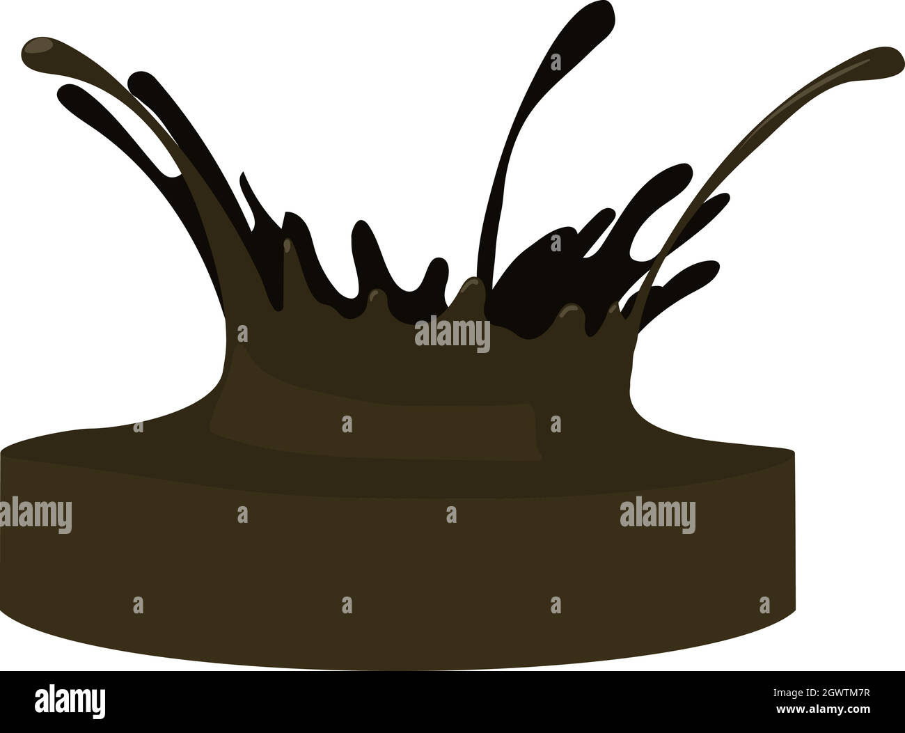 Oil cartoon hi-res stock photography and images - Alamy