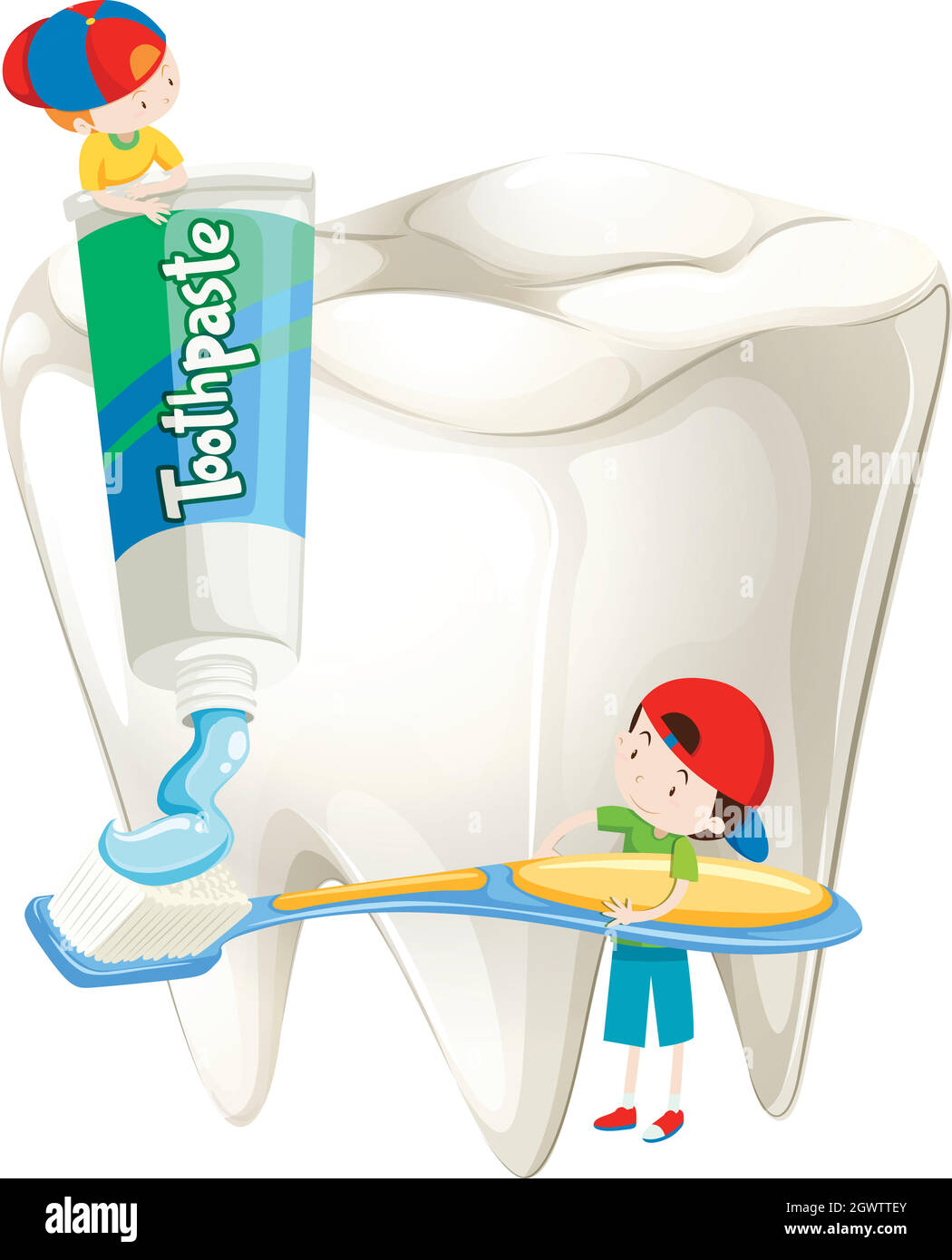 Toothbrush clipart Stock Vector Images - Alamy