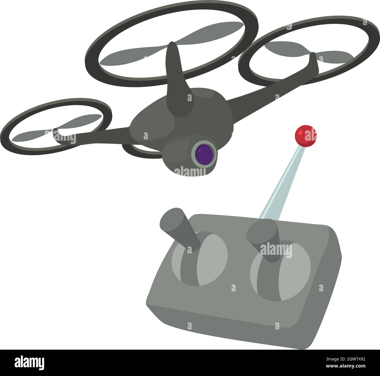 Professional helicopter Cut Out Stock Images & Pictures - Alamy