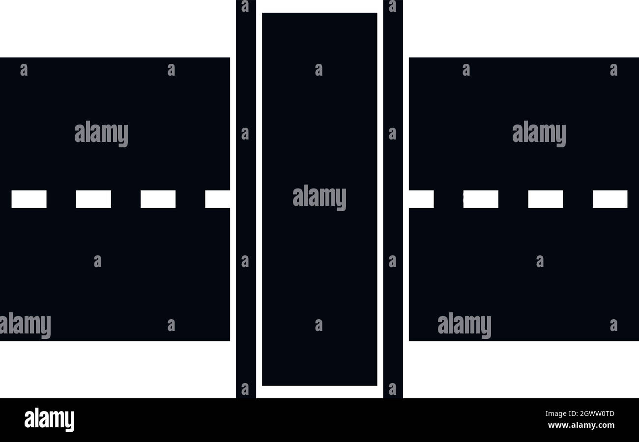 Road strip map Stock Vector Images - Alamy