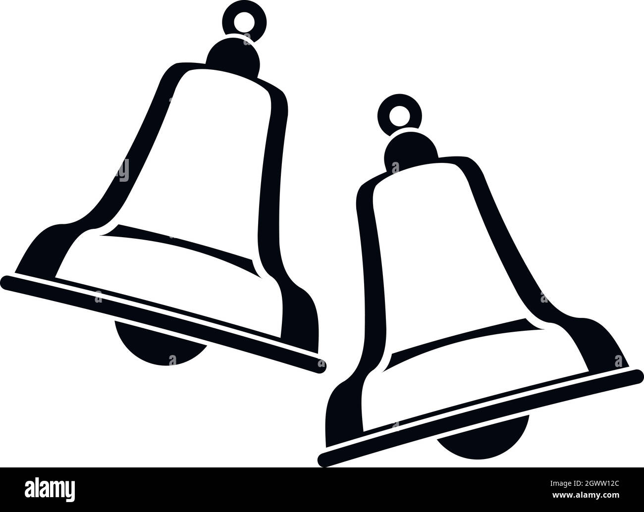 Bells logo Stock Vector Images - Alamy