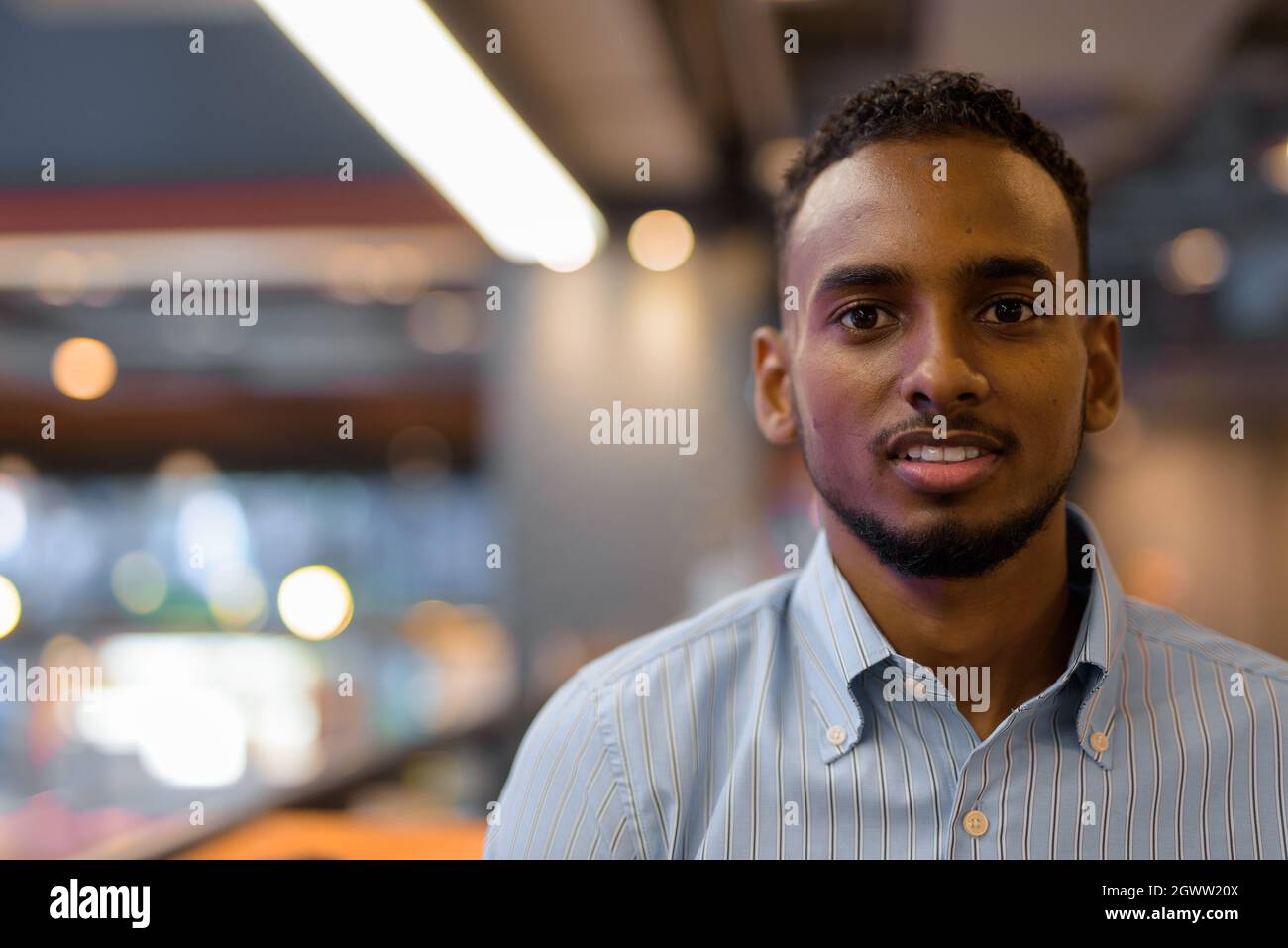 Handsome somali man hi-res stock photography and images - Alamy