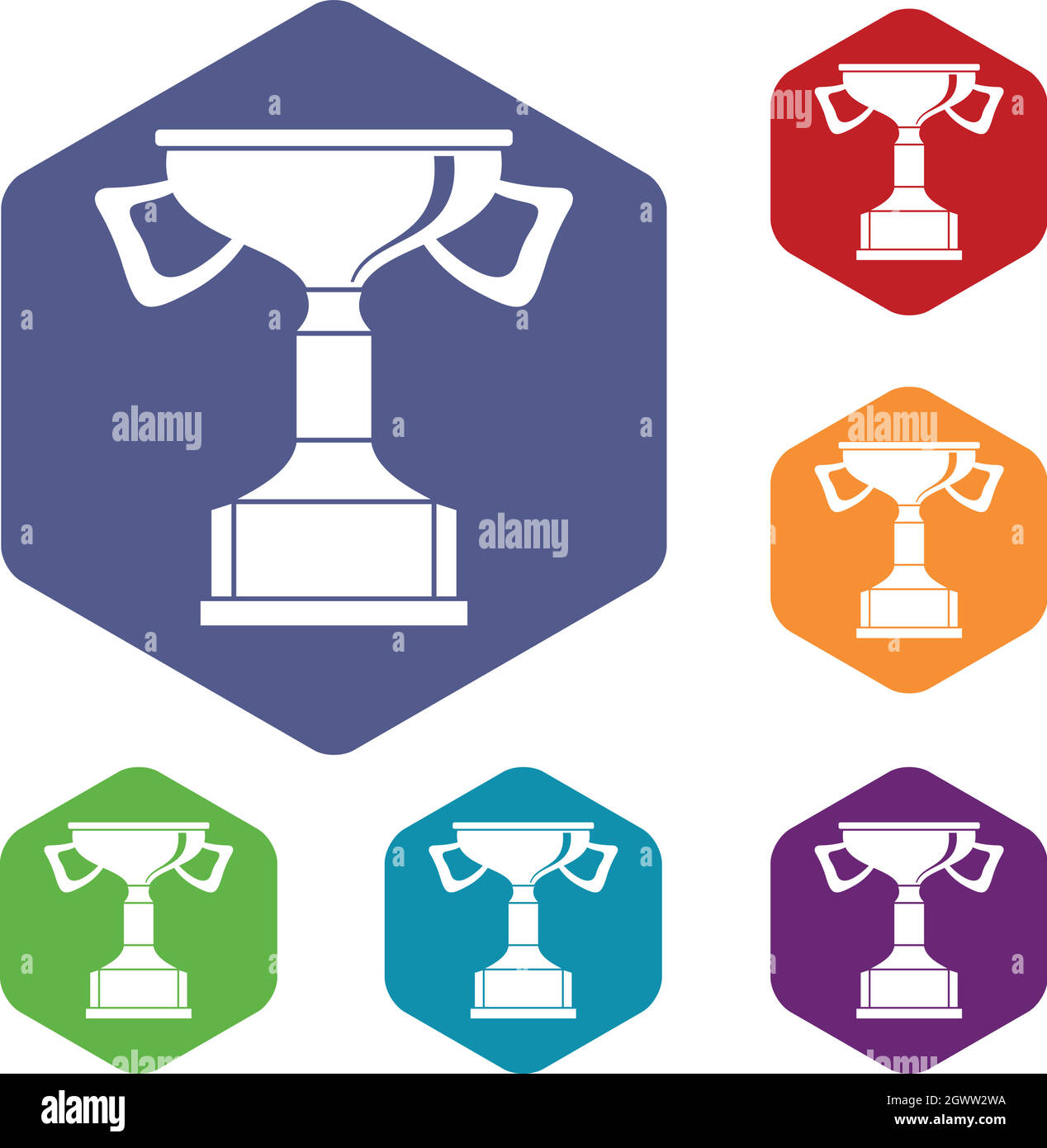 Victory emblem Stock Vector Images - Alamy