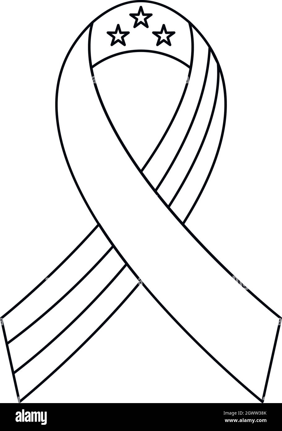 Curved ribbon Stock Vector Images - Alamy