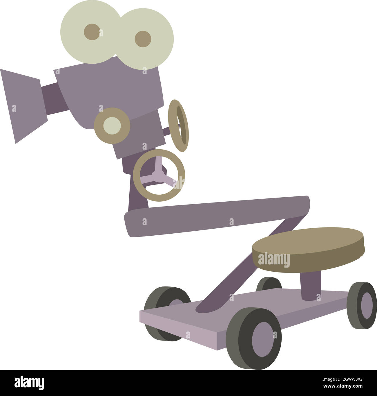 Cartoon movie camera hi-res stock photography and images - Alamy