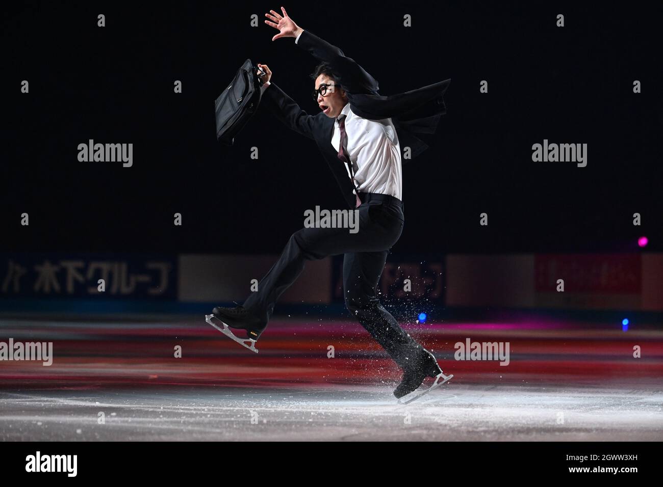 Saitama, Japan. Credit: MATSUO. 2nd Oct, 2021. Kazuki Tomono Figure ...