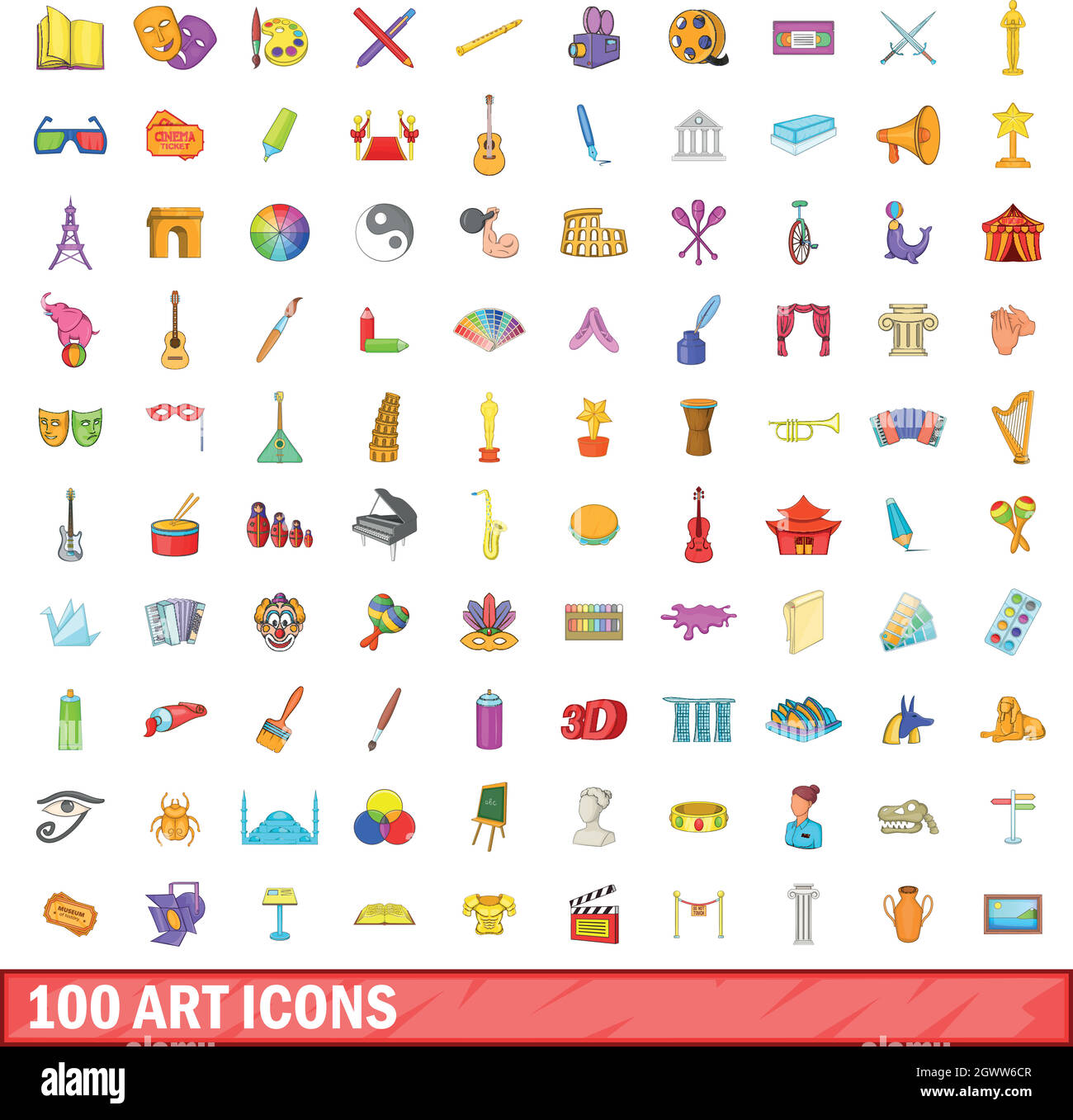 Cartoon art style hi-res stock photography and images - Alamy