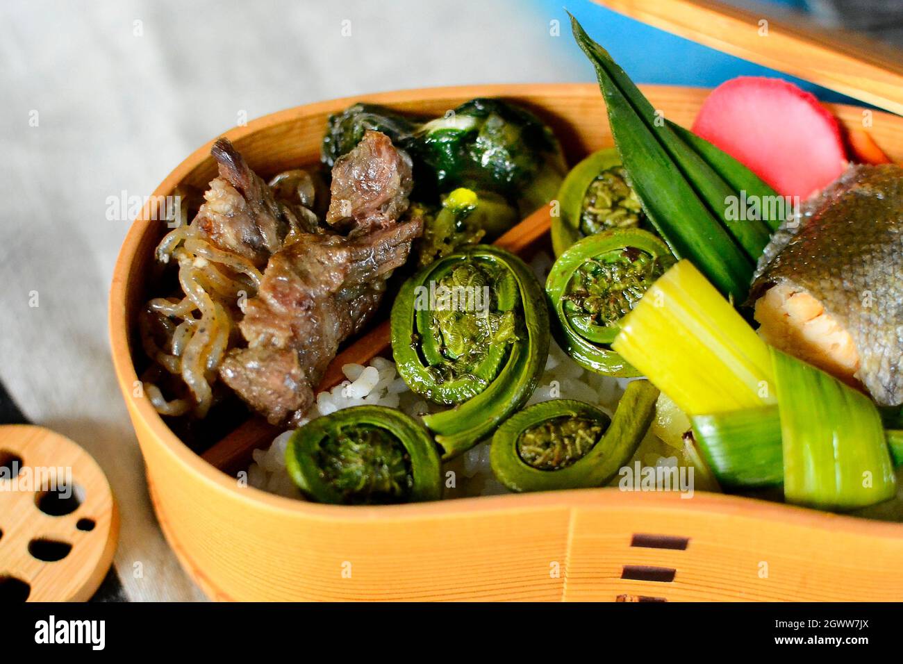 Japanese style bento lunch box hi-res stock photography and images - Alamy