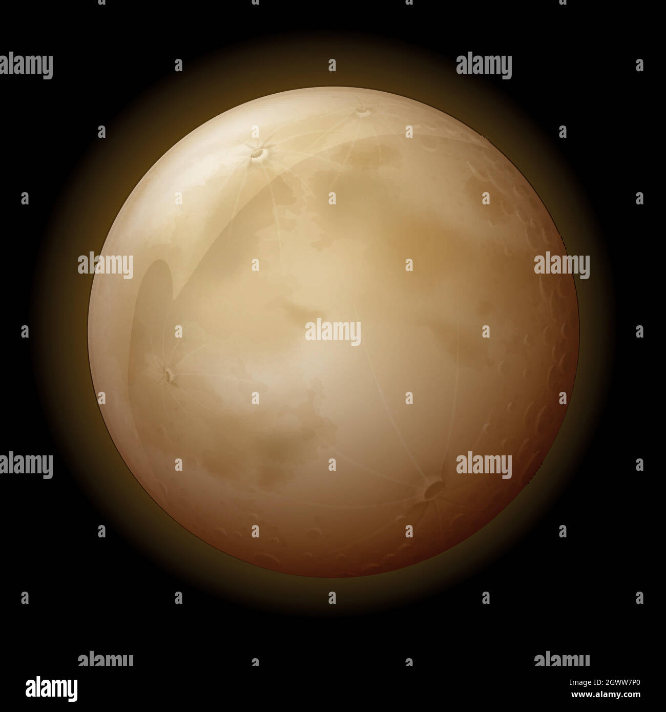 Moon up Stock Vector Images - Alamy