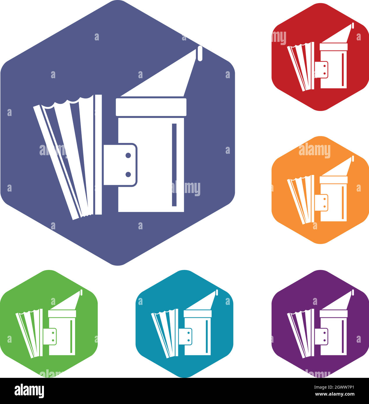 Fumigation icons set Stock Vector Image & Art - Alamy