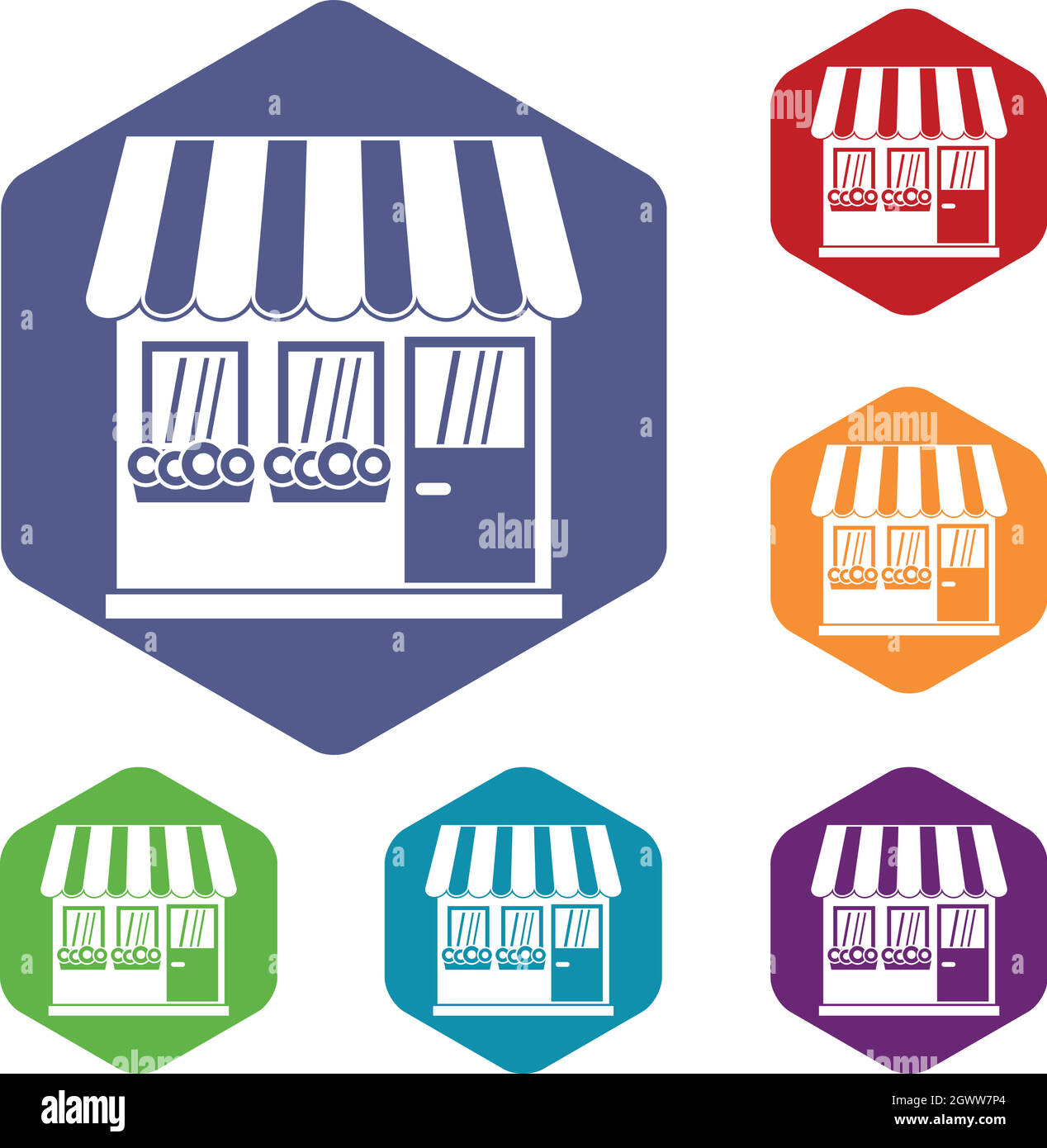 Store icons set Stock Vector Image & Art - Alamy