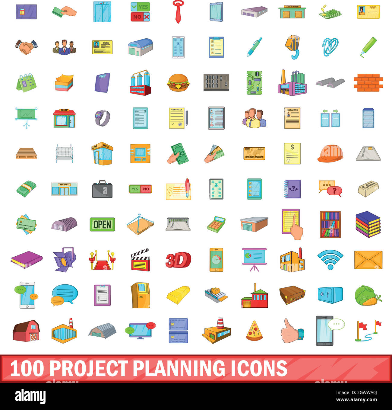 Planning element Stock Vector Images - Alamy