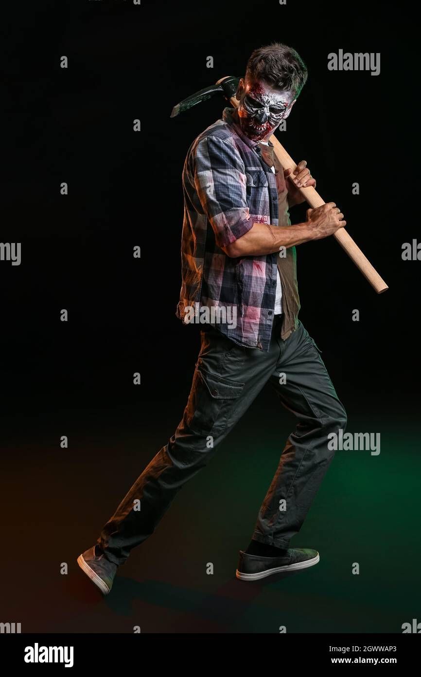 Undead with axe hi-res stock photography and images - Alamy