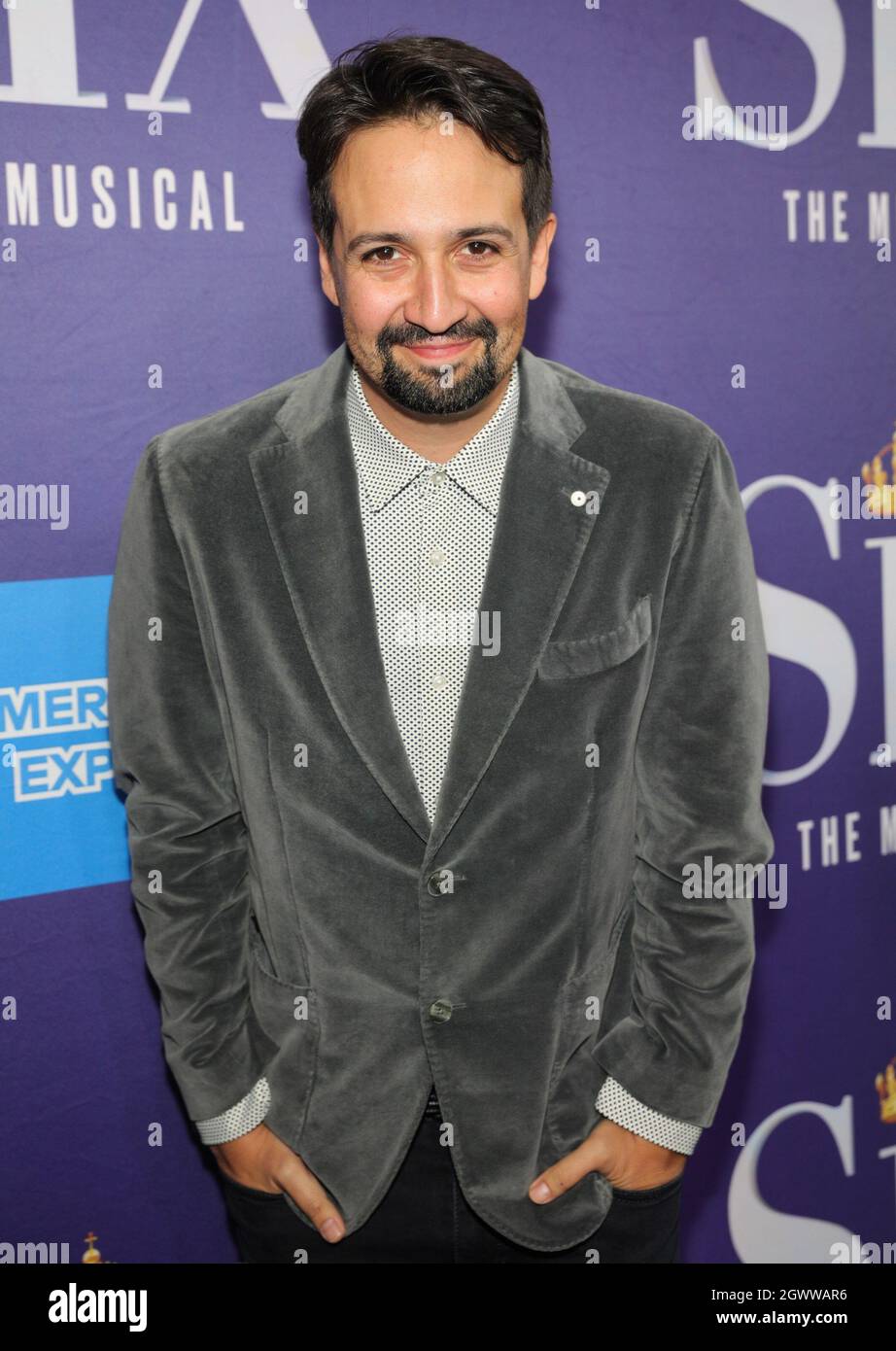 New York, NY, USA. 3rd Oct, 2021. Lin-Manuel Miranda at arrivals for ...