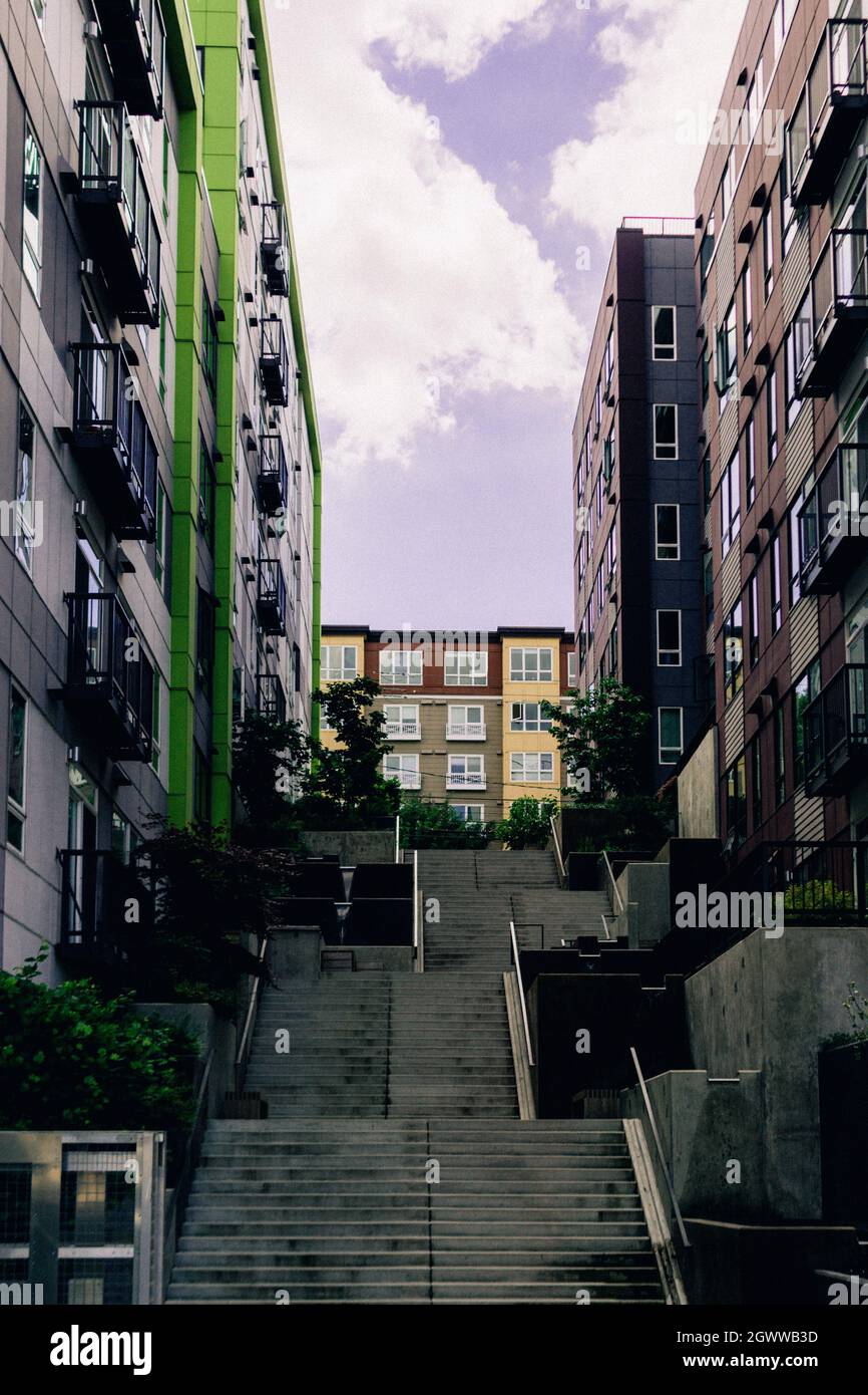 Some buildings in Seattle Stock Photo - Alamy