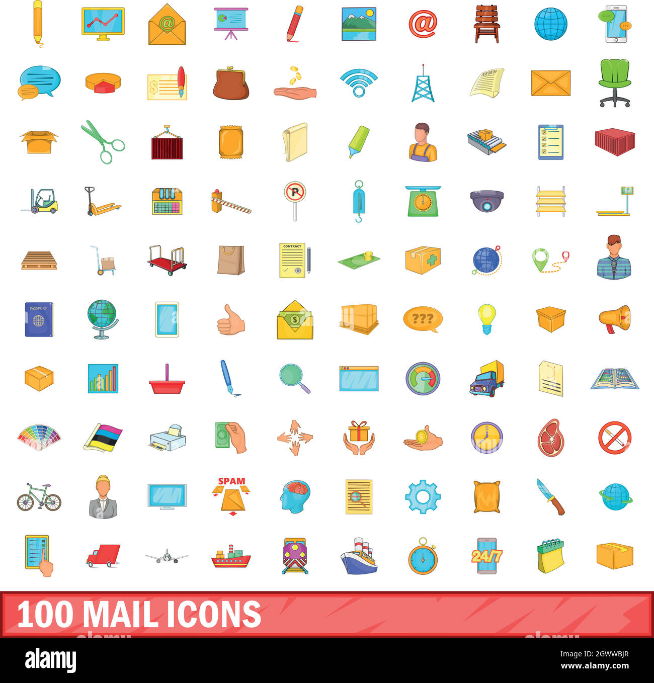 Cartoon advertisement us hi-res stock photography and images - Alamy