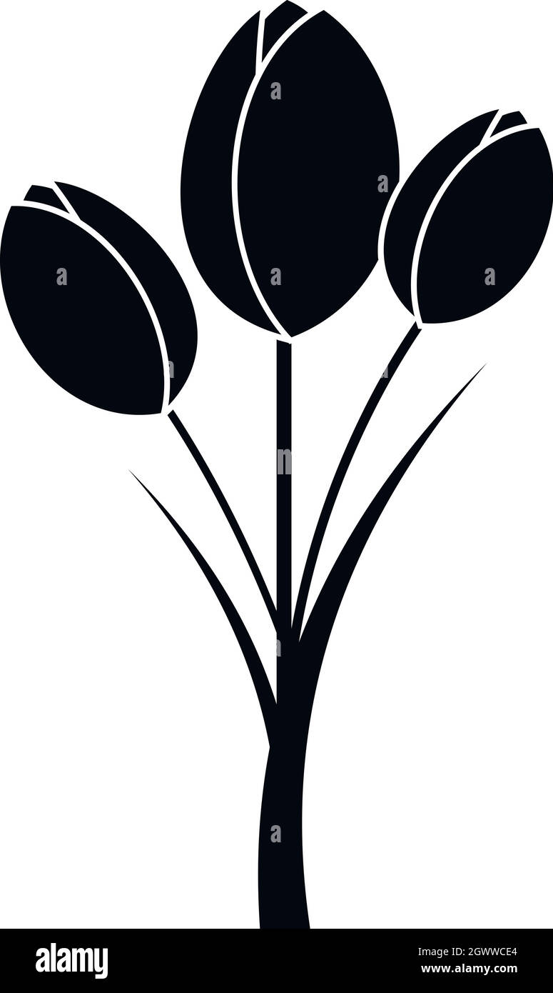 Tulips vector Stock Vector Images - Alamy