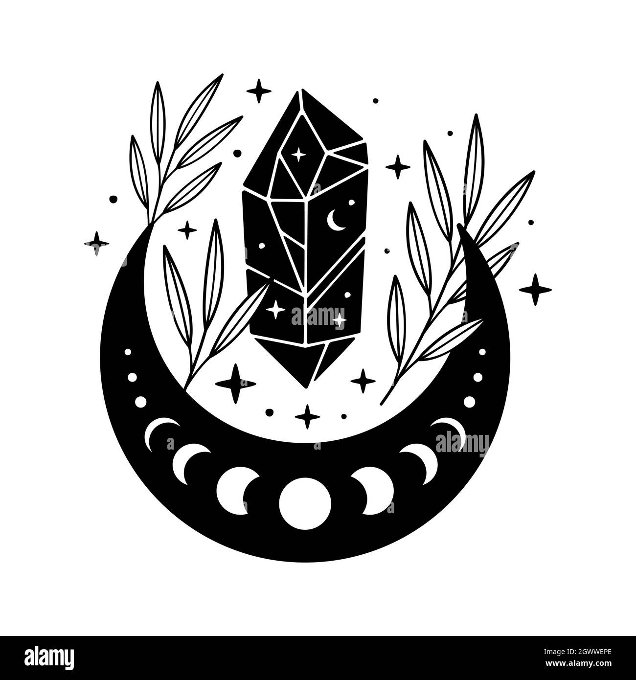 Black magic drawing Black and White Stock Photos & Images - Alamy