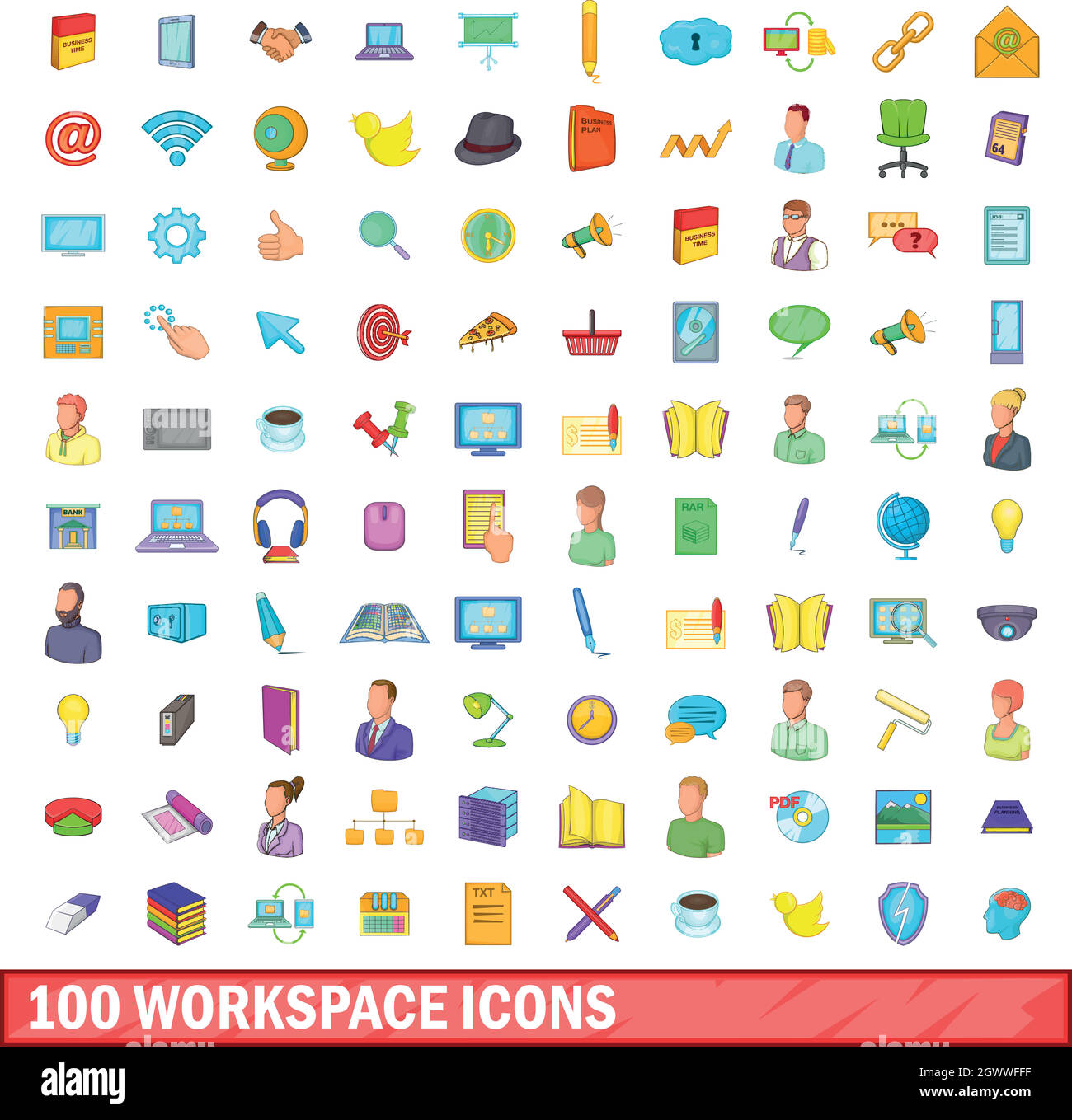 100 workspace icons set, cartoon style Stock Vector Image & Art - Alamy 100 workspace icons set, cartoon style Stock Vector Image & Art - Alamy
