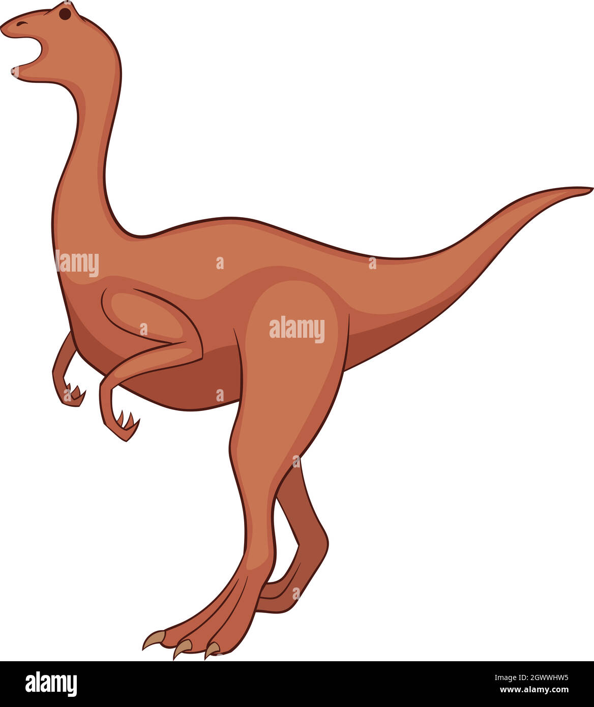 Allosaurus icon, cartoon style Stock Vector Image & Art - Alamy