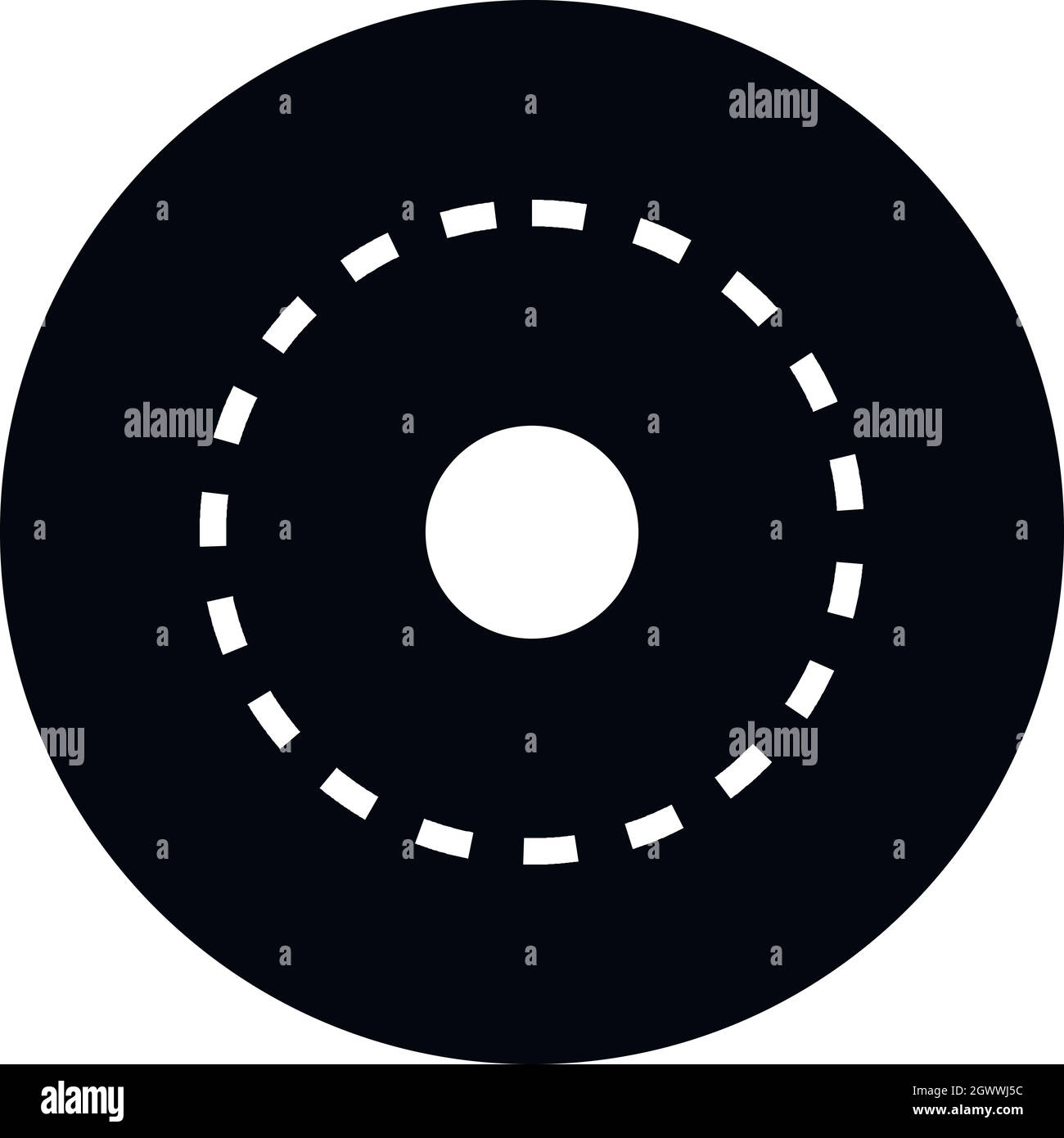 Simple circle icon hi-res stock photography and images - Alamy