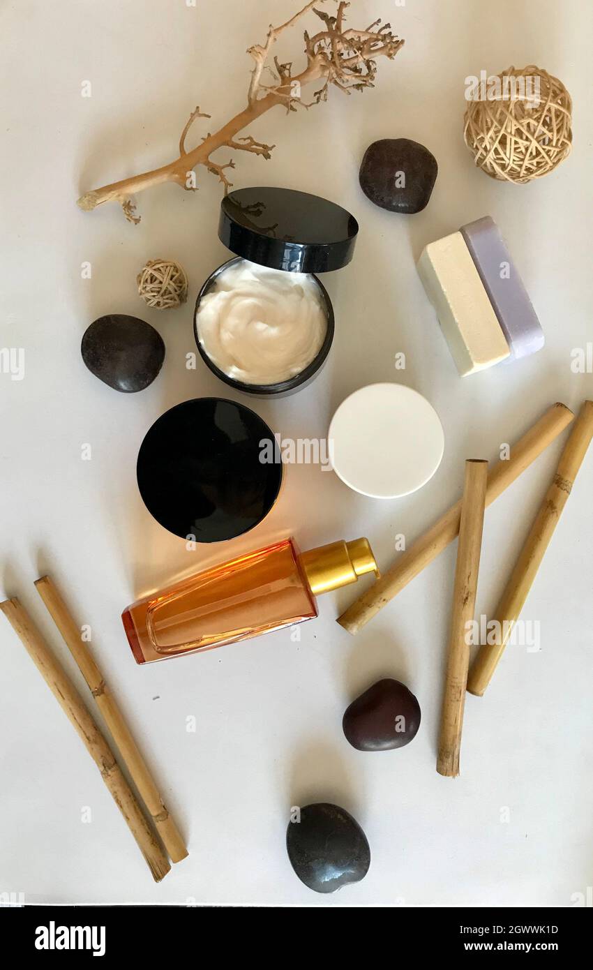 Natural Beauty, Natural Cosmetics Stock Photo - Alamy