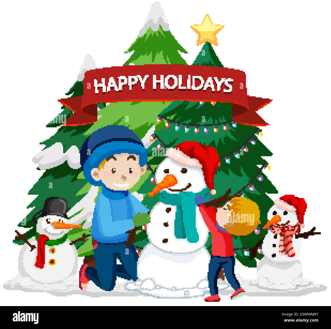 Human and nature theme Stock Vector Images - Alamy