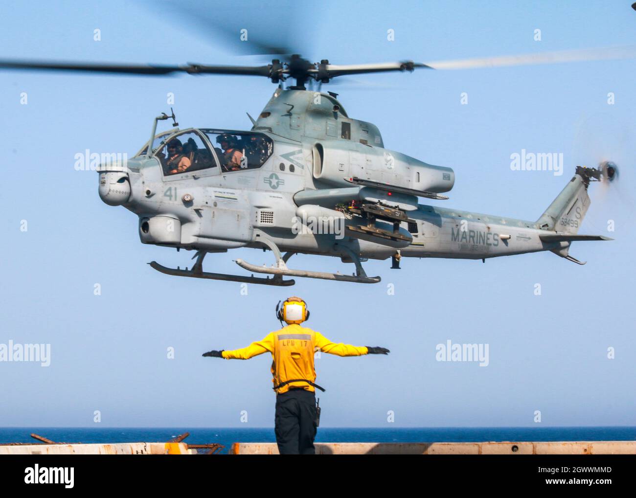 210630-N-MR550-1183 RED SEA (June 30, 2021) Aviation Boatswain’s Mate ...