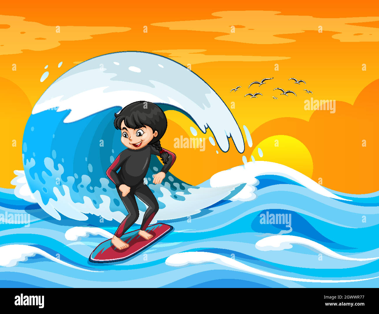 Surf school signage hi-res stock photography and images - Alamy