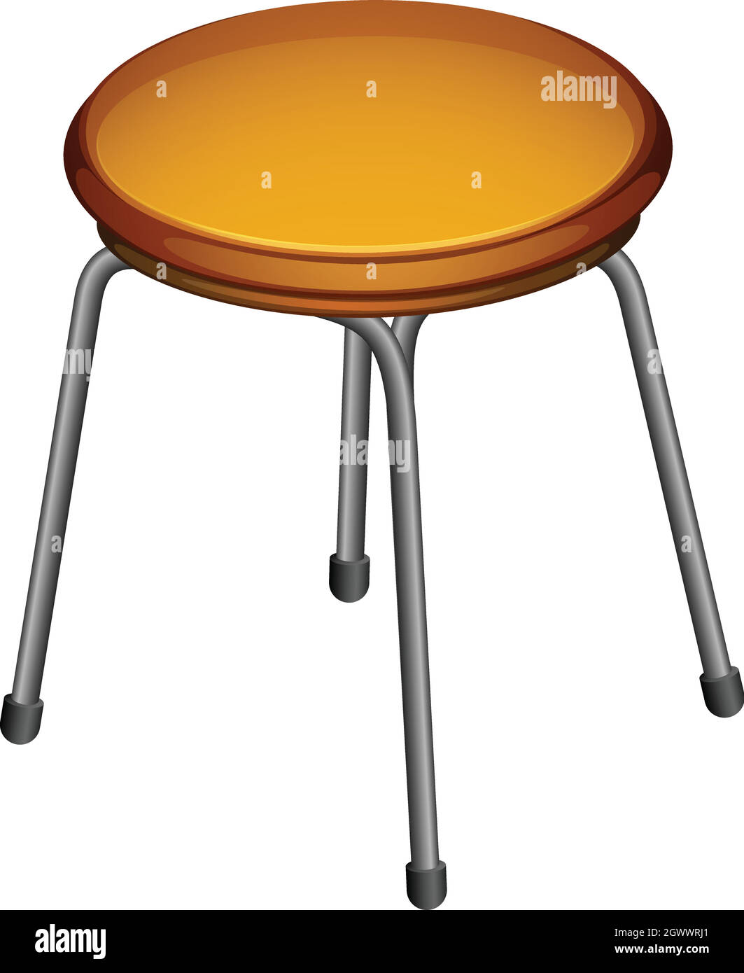 White chair legs Stock Vector Images - Alamy