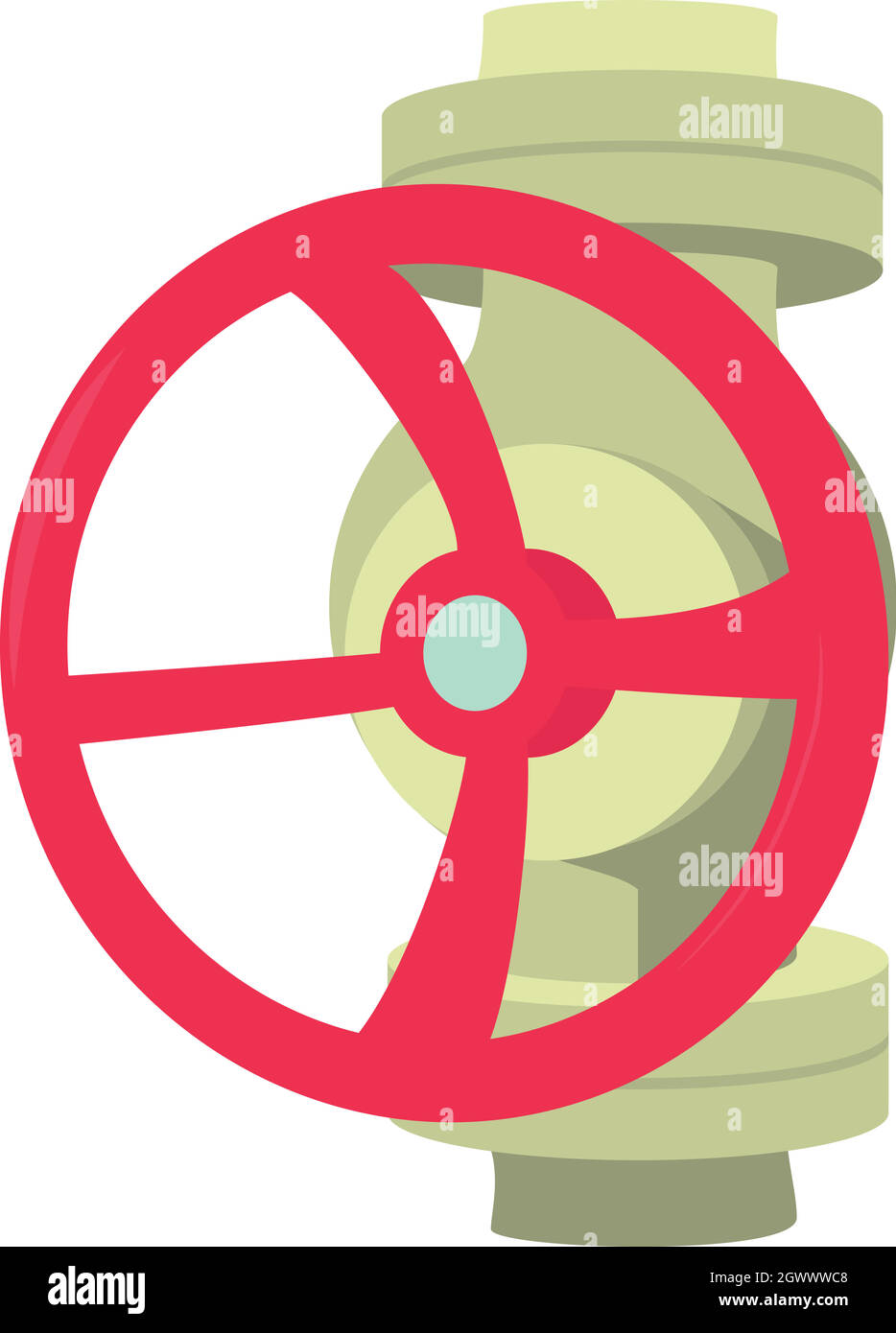 Valve icon, cartoon style Stock Vector Image & Art - Alamy