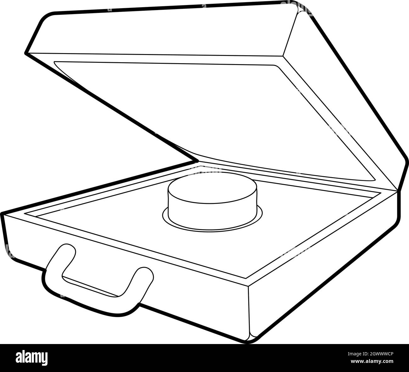Emergency stop button security Stock Vector Images - Alamy
