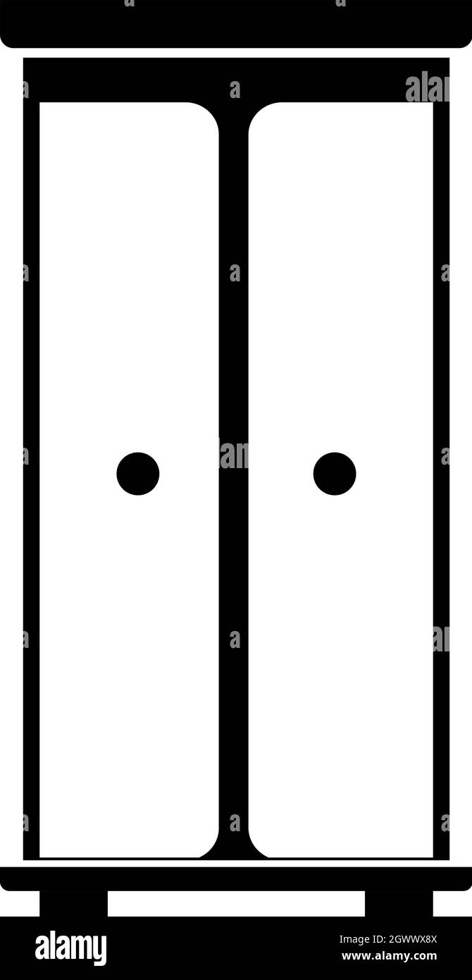 Children wardrobe icon, simple style Stock Vector Image & Art - Alamy