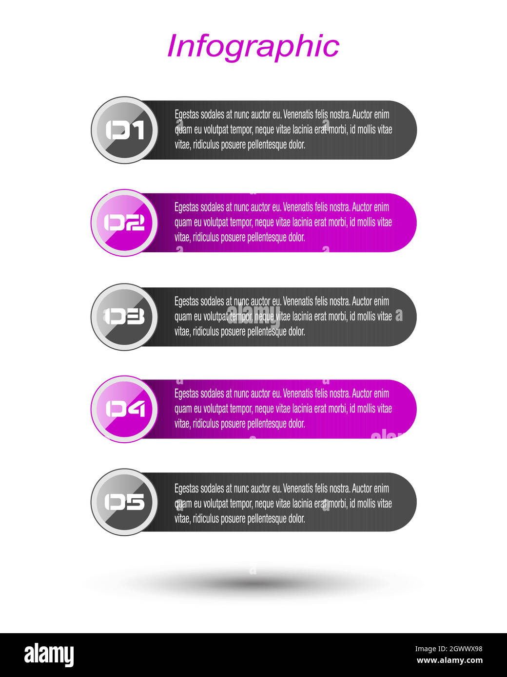 Modern infographics element infographic Cut Out Stock Images & Pictures ...