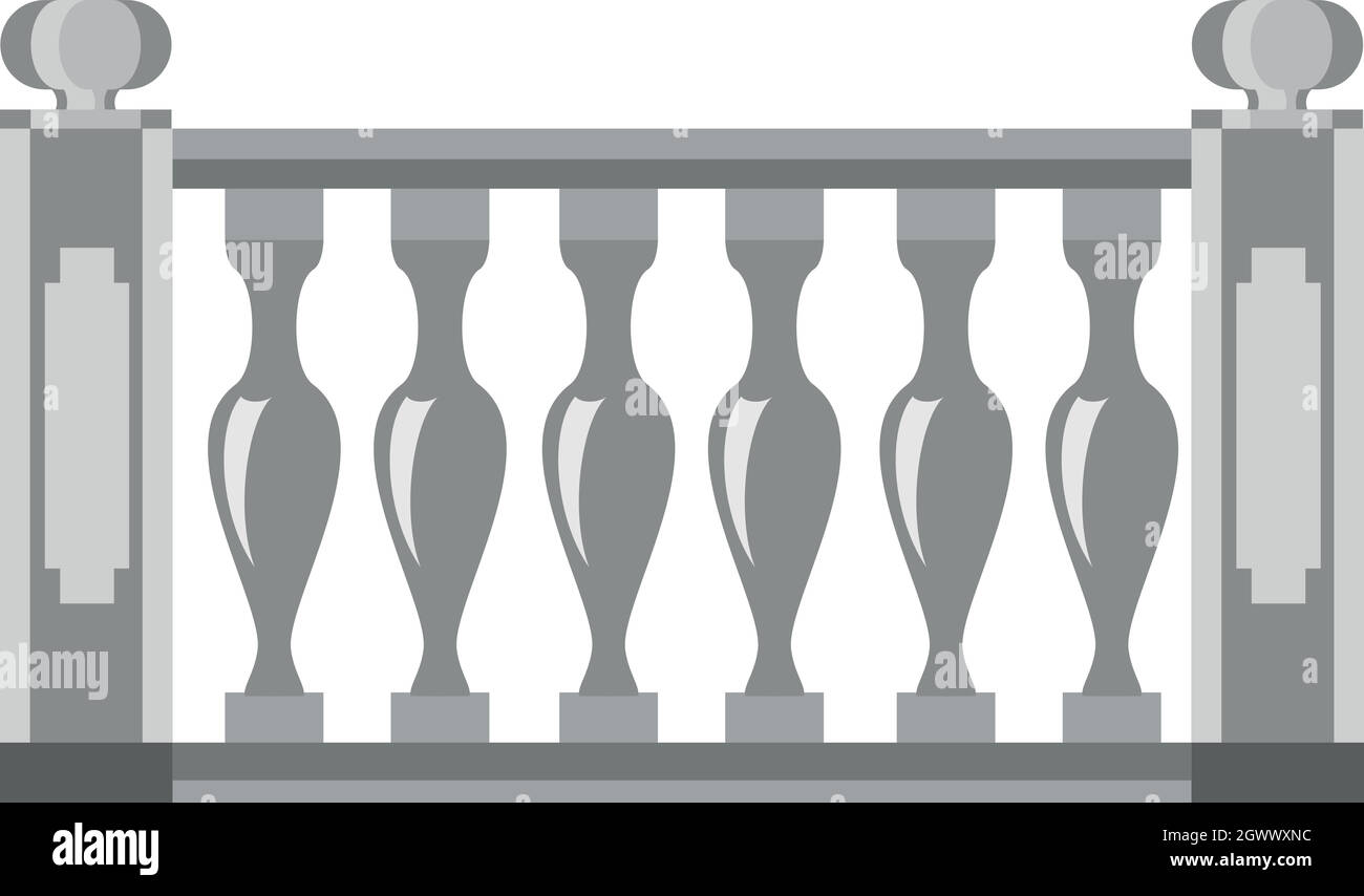 Balustrade icon, cartoon style Stock Vector Image & Art - Alamy
