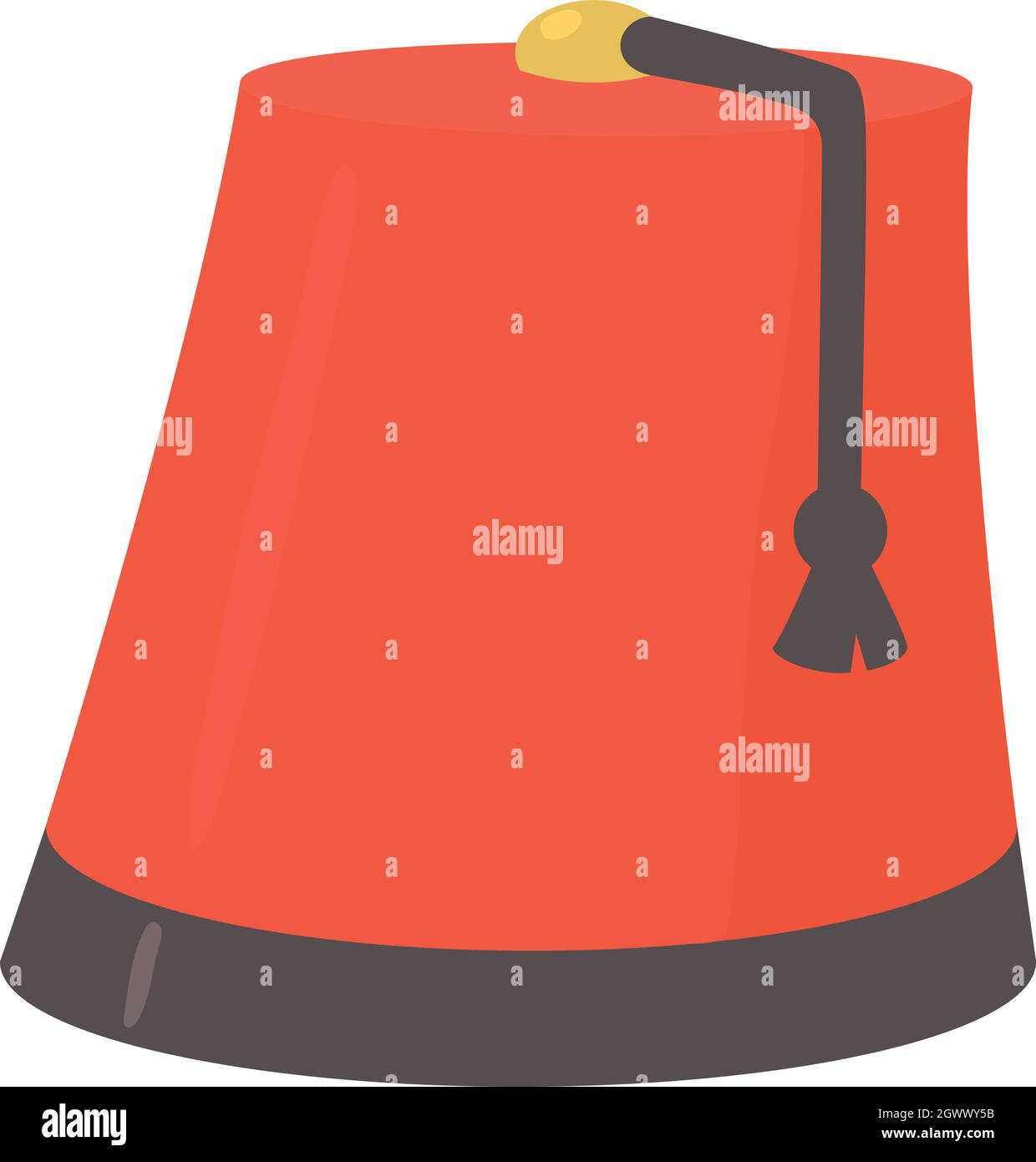 Turkish hat icon, cartoon style Stock Vector Image & Art - Alamy