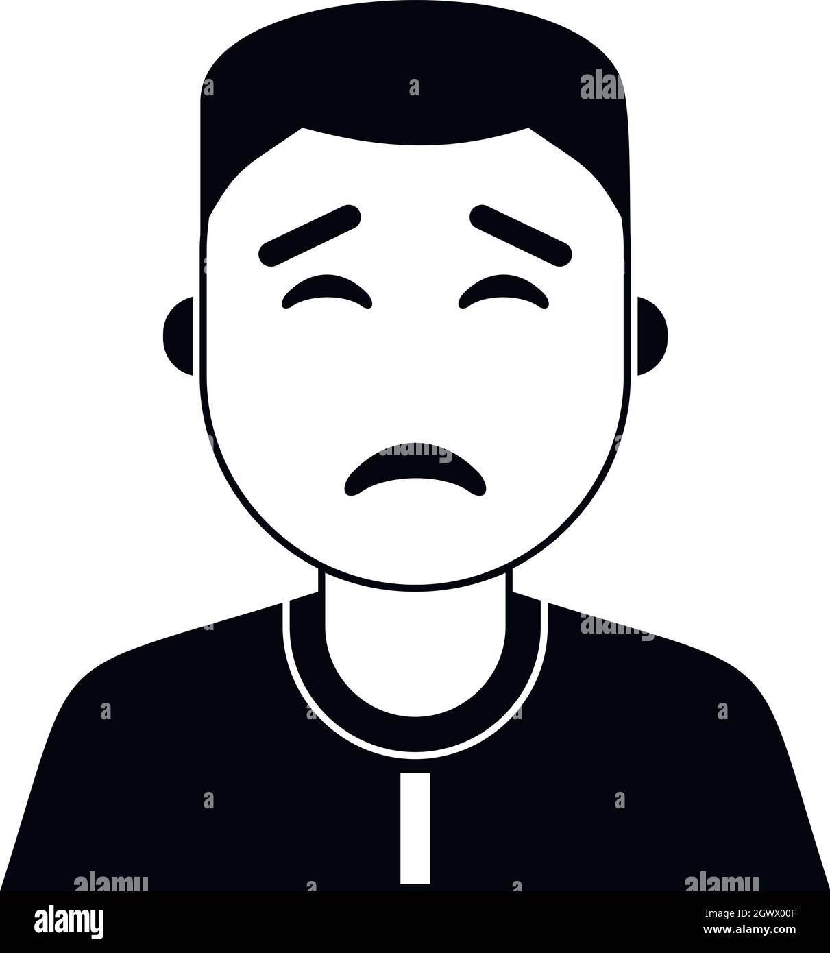 Asian guy profile Stock Vector Images - Alamy