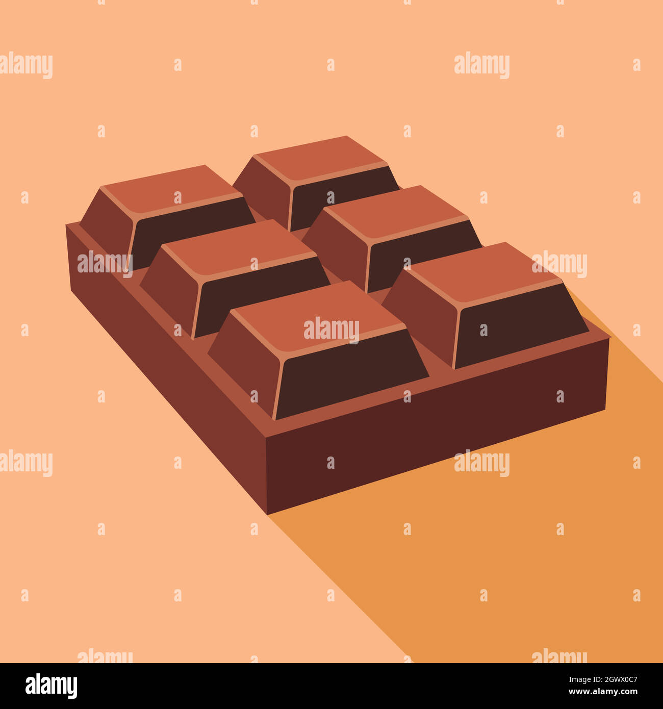 Chocolate cover Stock Vector Images - Alamy