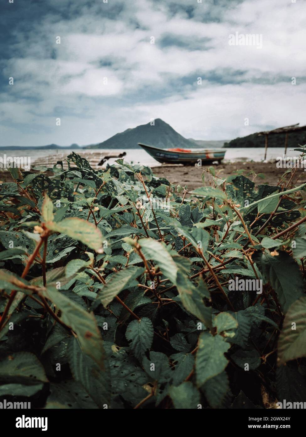 Beautiful Taal Volcano Stock Photo - Alamy