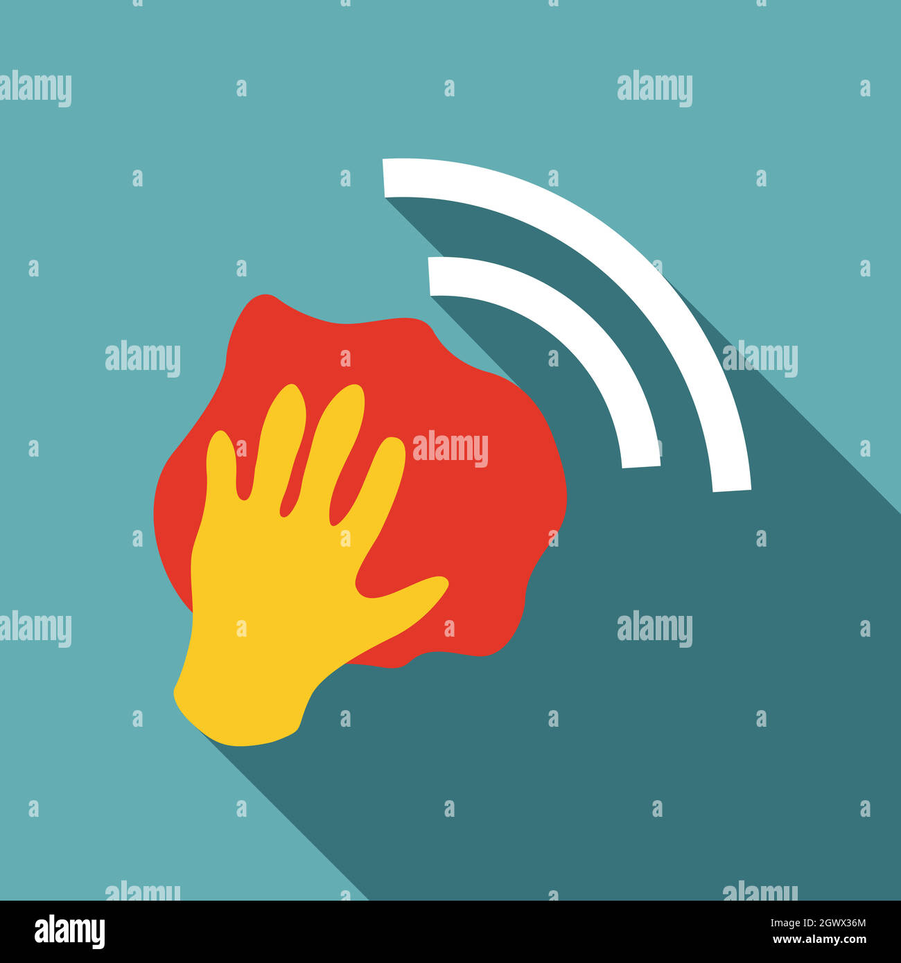 Hand cleaning vector Stock Vector Images - Alamy