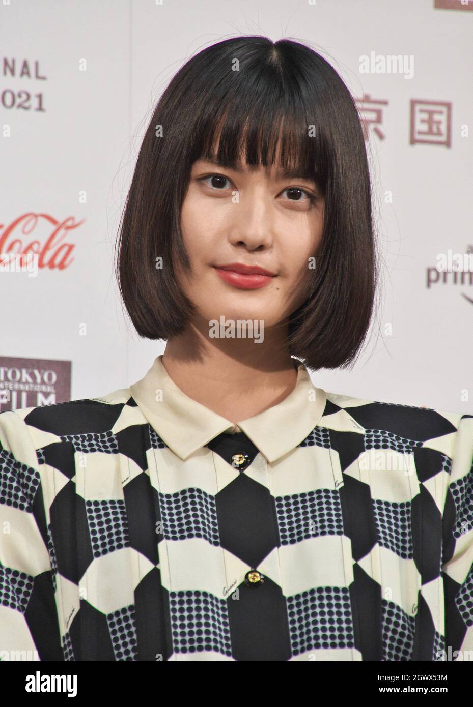 Japanese actress Ai Hashimoto attends the press conference for the 34th ...
