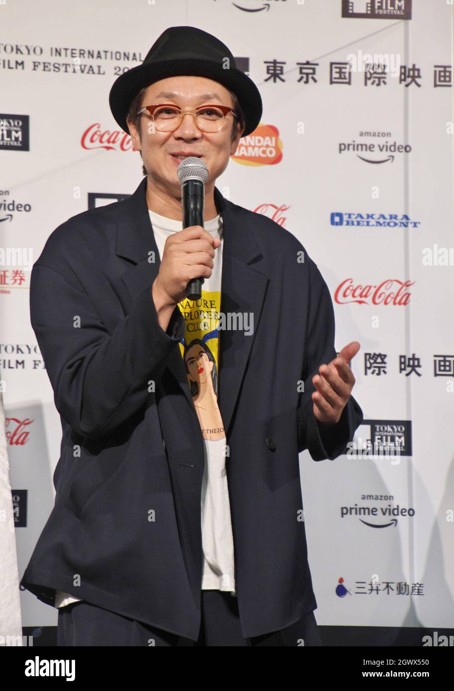 Japanese director Keisuke Yoshida attends the press conference for the 34th edition of the Tokyo ...