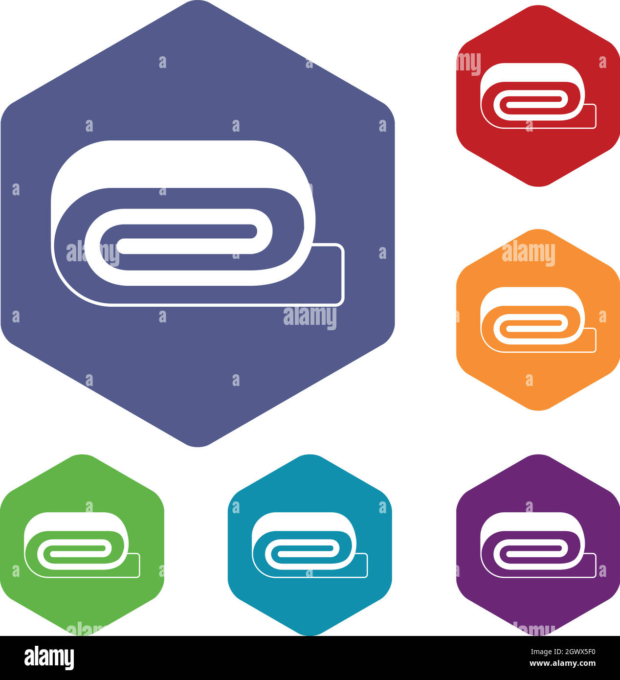 Set icons spa Stock Vector Images - Alamy